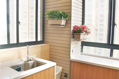 China Decorative Kitchen Wall Covering WPC Wall Cladding SGS Certification For Bathroom for sale