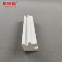 China Carton Packaging PVC Trim Moulding For Indoor Sill Nosing White Vinyl 7ft for sale