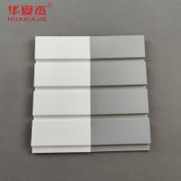 China Fire Resistance PVC Slatwall Panels Matte Texture With Excellent Chemical Resistance for sale