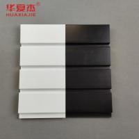 China Easy Maintenance Matte Garage Slatwall Panel PVC Decoration for sale