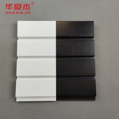 China Easy Maintenance Matte Garage Slatwall Panel PVC Decoration for sale