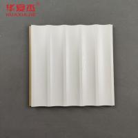 China White Wpc Wall Panel Decorative Wpc Fluted Panels Easy To Install for sale
