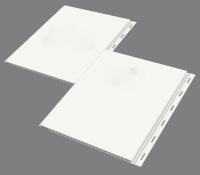 China 10mm Thickness While Gloss PVC Ceiling Panels For Food Manufacturing Facility for sale