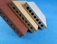 China Outdoor Eco Friendly Hollow Wood Plastic Composites For Public Building for sale