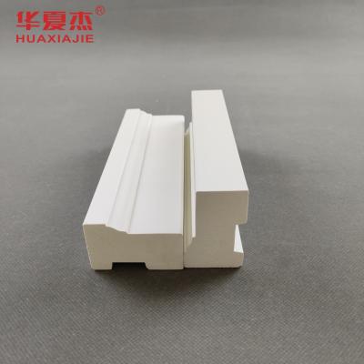 China 2'' PVC Brickmold Anti Corrosion PVC Trim Moulding For Interior Decoration for sale
