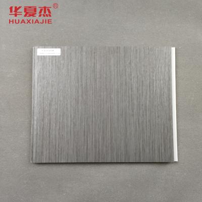 China 300 X 10mm PVC Wall Panel Wooden Designs PVC Ceiling Panel Bathroom Decoration for sale