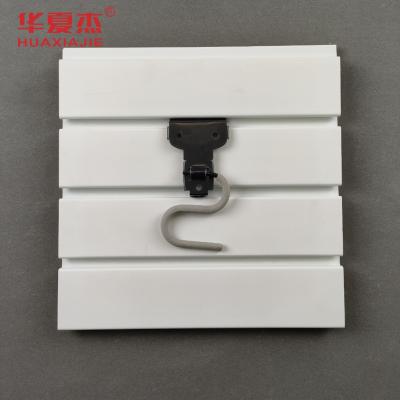 China Interior Garage PVC Salt Wall Panel Hooks Display Panel 2 Meters  Length for sale
