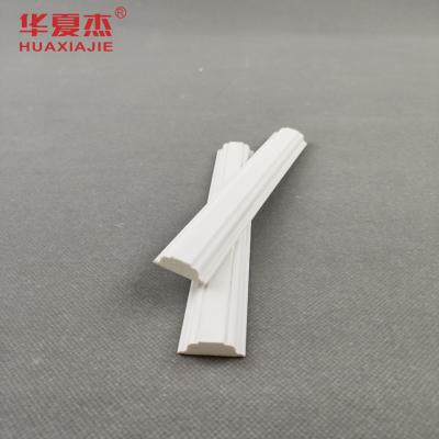 China Parting Trim White Vinyl 12'' PVC Foam Moulding Building Decorative Material for sale