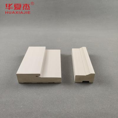 China WPC Door Jamb 4-9/16'' WPC Wood Grain Brick Mold Interior Decoration for sale