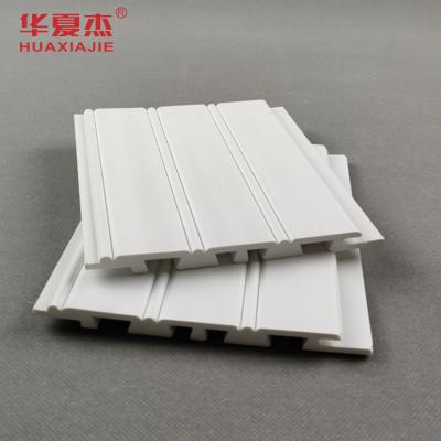 China Waterproof White Vinyl 8ft PVC Wall Panel Wallboard PVC Foam Moulding Interior Decorative for sale