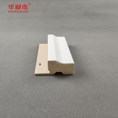 China High quality wpc nail fin white cape waterproof wpc door frame building material for sale