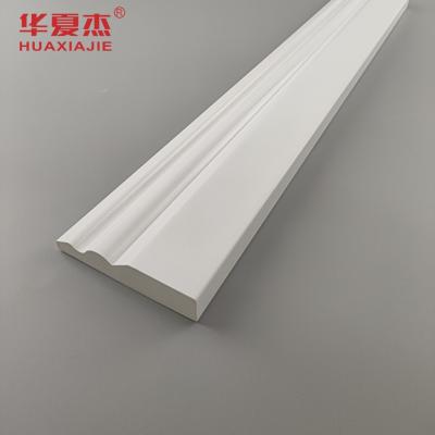 China Factory Custom Baseboard High Quality Skirting Pvc White Building Material Decorative Indoor Decoration for sale