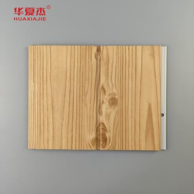China Hot Sale Wpc Wall Panel Simulated Wood Grain Easy To Install Residential Decoration for sale