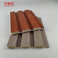 China Wholesale Factory Price Wooden Grains Fluted Wall Panel Wpc Home Indoor Decoration for sale