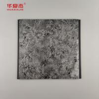 China High Gloss Black Panel With Sliver Halo Pattern Pvc Wall Panels Luxury Design Pvc Panel For Home Decoration for sale