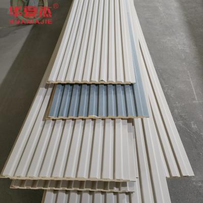 China Wood plastic composite bathroom wall cladding sheets , decoration plastic cladding for ceilings for sale