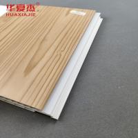 China Easily Installation PVC Ceiling Panels Supplied in 304mm 406mm 457mm Dimensions White Wooden Customized Patterns for sale