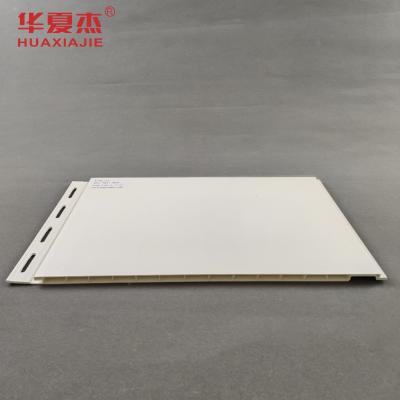 China Easily installation pvc panel white wooden customized designs suitable for durable decorative wall and ceiling coverings in various applications for sale