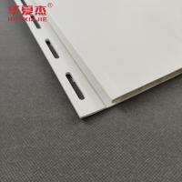 China Easily installation pvc panel white wooden customized designs suitable for durable decorative wall and ceiling coverings in various applications for sale