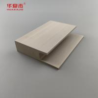 China High Quality Wpc Flat Casing J Channel Wood Grain Wpc Door Frame And Jamb Indoor Home Decoration for sale