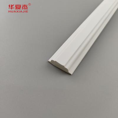 China Modern Design Parting Trim White Vinyl 12' Pvc Mould 22x6mm Pvc Foam Trim And Profile for sale