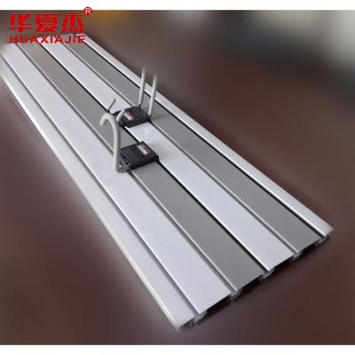 China Plastic Strong Slat Garage Wall Panels UPVC Display For Basement for sale