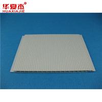 China 250mm x 8mm Flat Decorative Ceiling Panels With Silver Line And Groove for sale