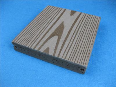 China Watertight And Etch-proof WPC Timber Flooring Decking With Wood Look for sale