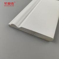 China High Quality Pvc Base Moulding White Smooth Surface 95x12mm Pvc Skirting Indoor Decoration for sale