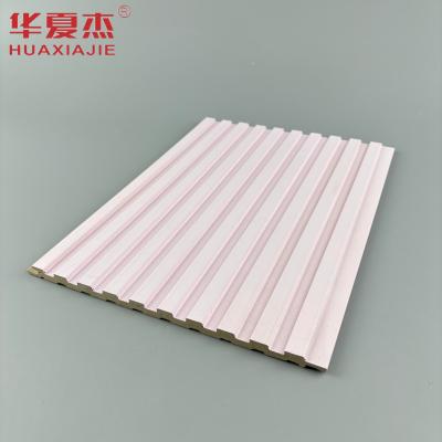 China High Quality Wpc Fluted Wall Panel Modern Design Decor Wpc Panel For Wall Apartment Indoor Decoration for sale