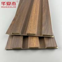 China High Quality  Woodgrains Laminated Wpc Fluted Wall Panel indoor Wall Wpc Panels Residential Decoration for sale