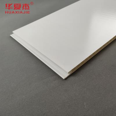 China High Quality 16inch PVC panel Pvc Wall Panel White Smooth Carwash Room Decoration for sale