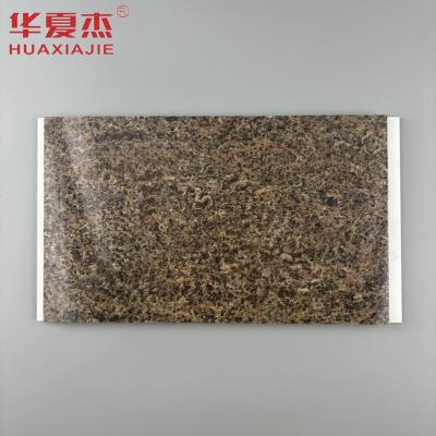 China Wholesale Pvc Stone Wall Panel Hot Stamping Ceiling Panel Pvc Home Interior Decoration for sale