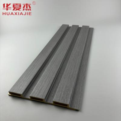 China New Product Explosion Wpc Fluted Wall Panel Moisture Proof Pvc Decor Wall Panel Building Material for sale