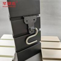 China Smooth Surface PVC Slatwall Panels With Fire Resistance And Easy Installation for sale
