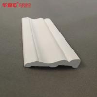 China Fire Retardant White Pvc Trim Board Woodgrain Surface Finish Moisture Resistance Maintenance Free for sale