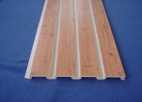 China PVC Slatwall Panels For Shelves Plastic Storage Wall Panels for sale
