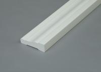 China Termite - Proof PVC Decorative Mouldings / Colonial Casing White Vinyl PVC Mouldings for sale