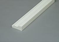 China Single Mould PVC Trim Boards , Uv-Proof Woodgrain Exterior Window Trim for sale