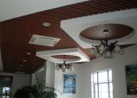 China Recyclable UPVC Wall Panels , Wood Plastic Composite Ceiling Tile for sale