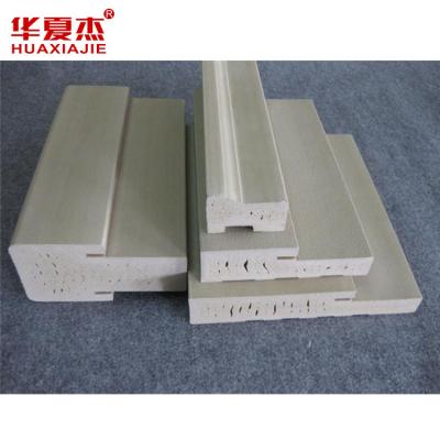 China Indoor Outdoor WPC Door Jamb With Stylish Wood Grain Appearance for sale