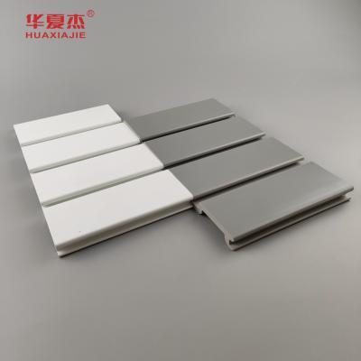 China Smooth Surface PVC Garage Wall PVC Slatwall Panels Waterproof for sale