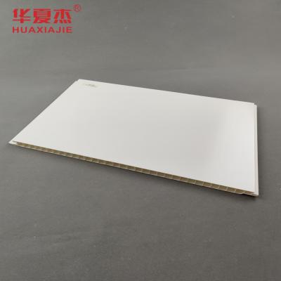 China Moistureproof pvc panel 16inch White PVC Wall Panels In 406mm Width For Home Renovation Project for sale