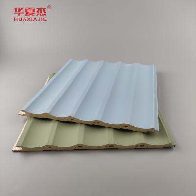 China Easy To Install WPC Wall Panel Laminated Wpc Panels Indoor Decoration for sale