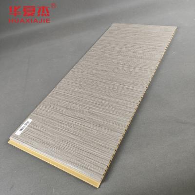China Groove Or Flat Surface Weatherproof Composite Wall Panel Perfect For Indoor Outdoor Wall Decoration for sale