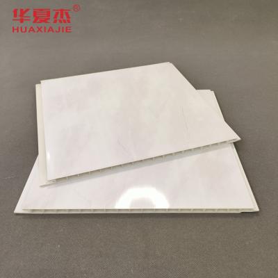 China 8mm Width Marble Pvc Shower Wall Panels Sheet Waterproof Indoor for sale