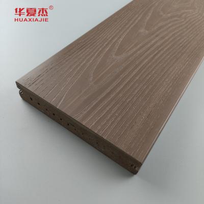 China Anti-Corrosion WPC Composite Decking waterproof outdoor garden floor for sale