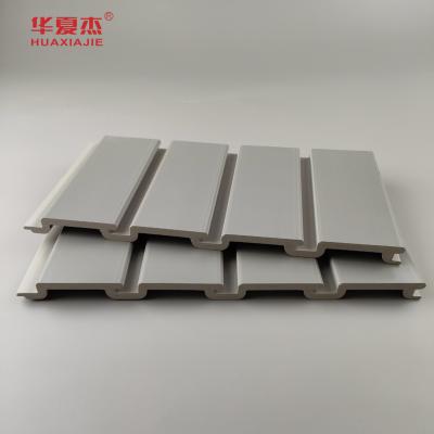 China Customized Fixture Slat Wall Panels grey pvc garage panel indoor for sale