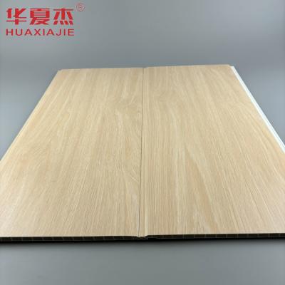 China Moistureproof Dark Wooden Color UPVC Wall Panels For Interior Decoration for sale