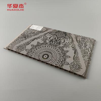 China Easy Install Walls Cornetto PVC Panels For Home Decoration Moisture Proof for sale